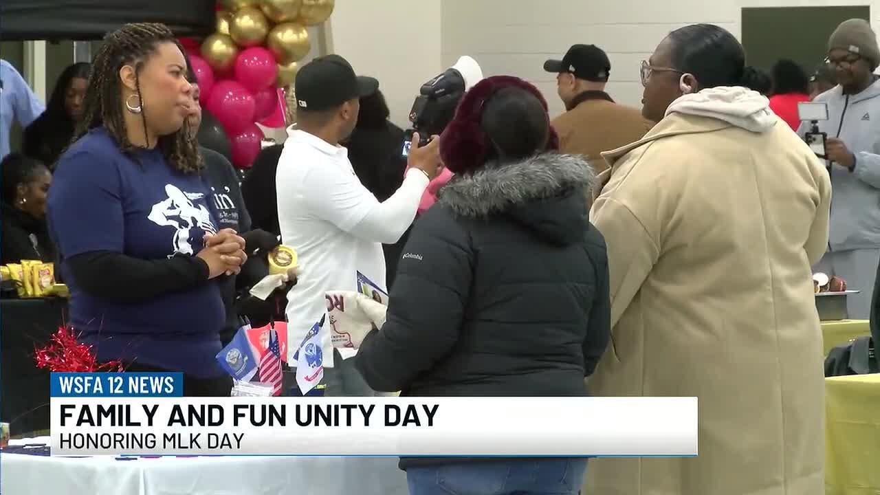 Community members hold MLK Family and Fun Unity Day - YouTube