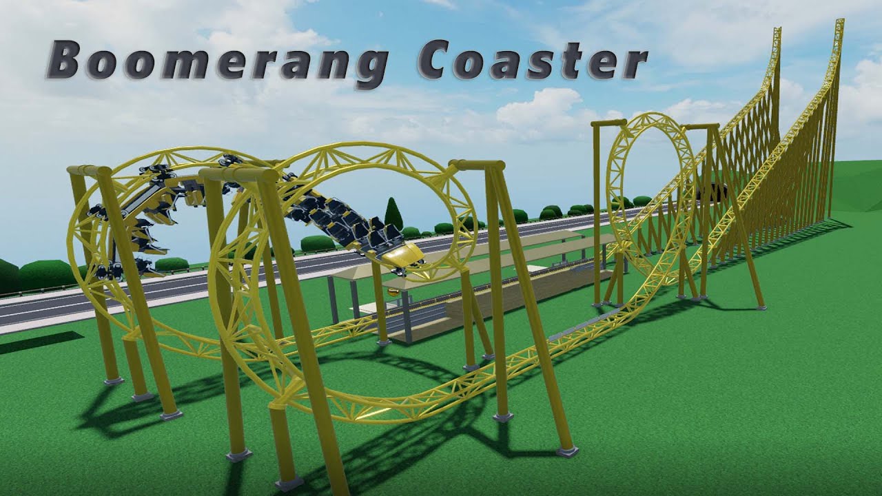 Boomerang Coaster (Basic Editor) Theme Park Tycoon 2 *some flashing ...