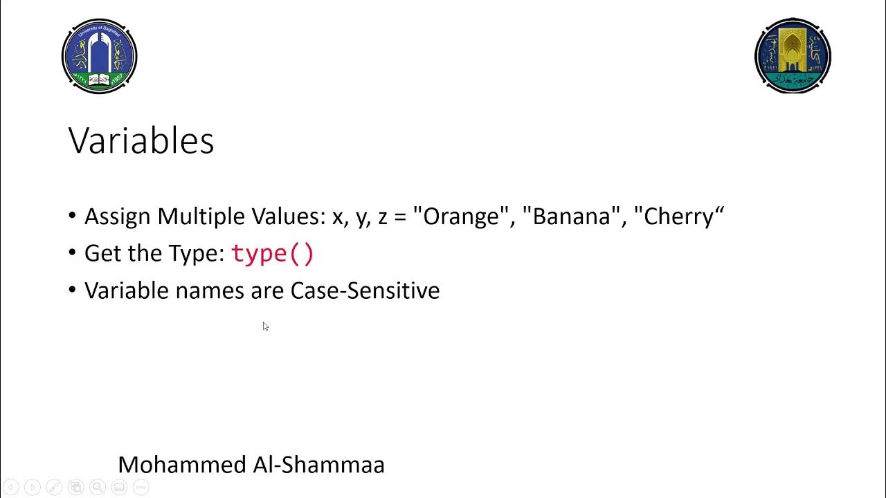 Programming Methodology (Python) - Lect 3 - YouTube