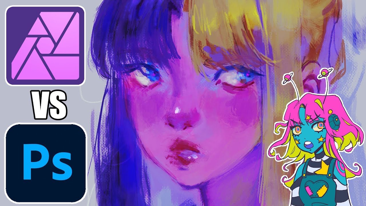 Can I Paint in Affinity Photo the same as Photoshop? - YouTube