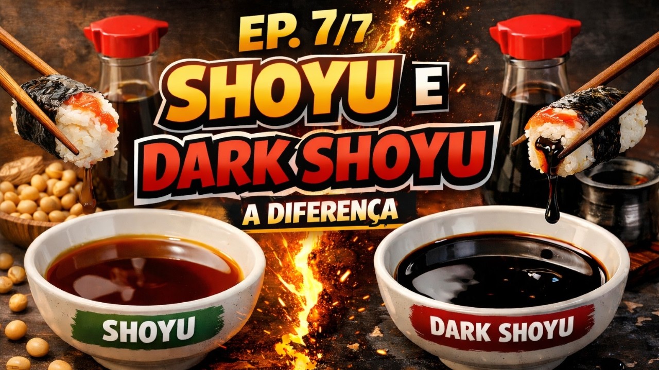 EP. 7/7 - SHoyu ou Dark Shoyu? Descubra QUAL usar e quando! - Temperos ...