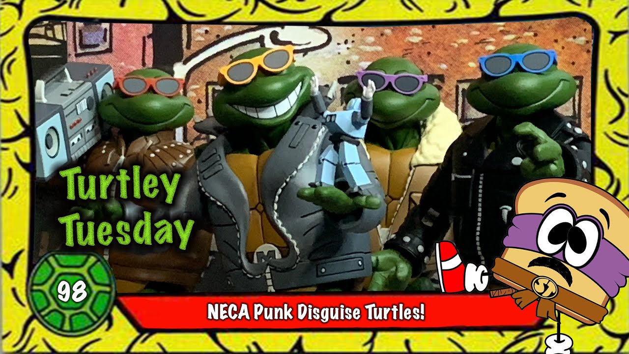 Punk Disguise Turtle Pack! NECA Haulathon 2024! - YouTube