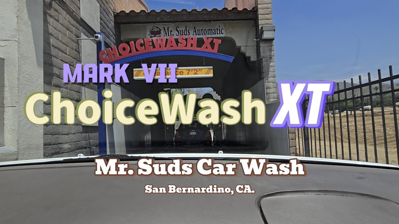 Mark VII ChoiceWash XT (Touchless Cycle) ~ Mr. Suds Car Wash | San ...