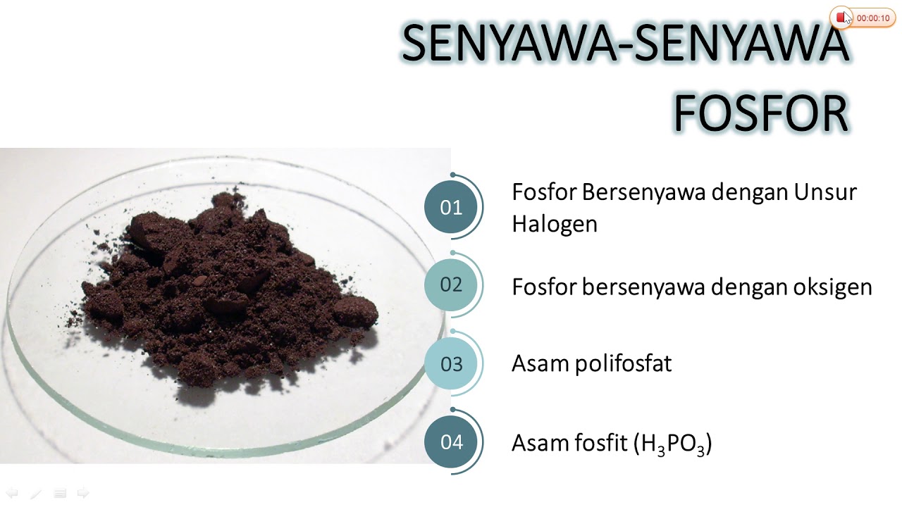 Unsur Fosfor dan Senyawanya - YouTube