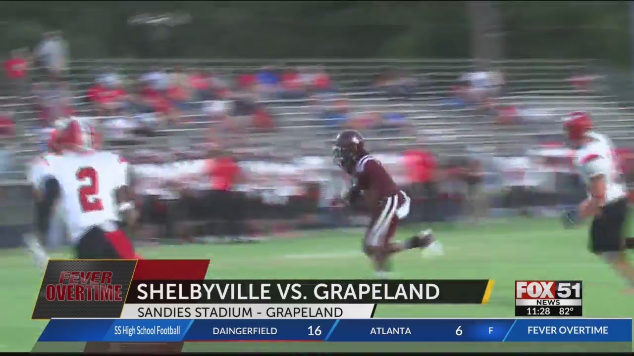 Grapeland opens season with win at home over Shelbyville - YouTube