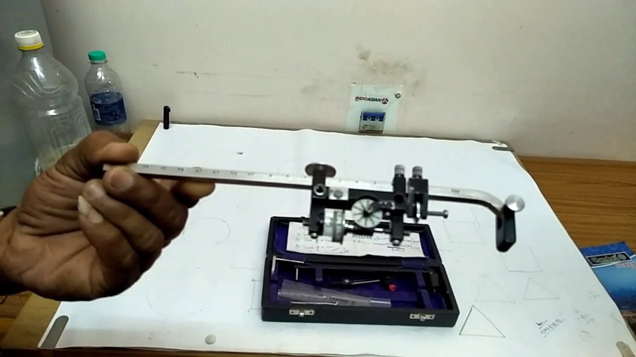 Planimeter experiment / heat power lab / mechanical engg - YouTube