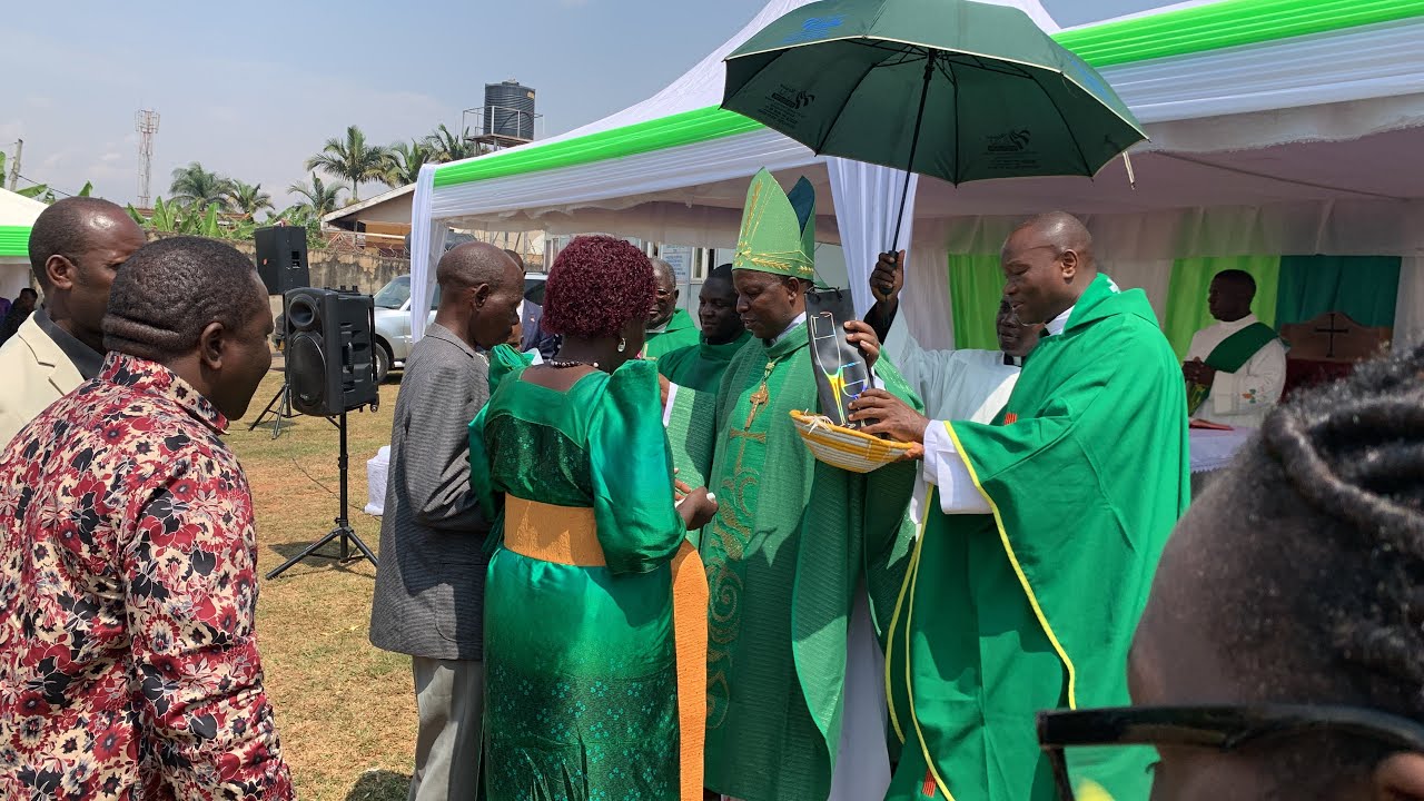Offertory procession | at the masaka kampala catholic community mass ...