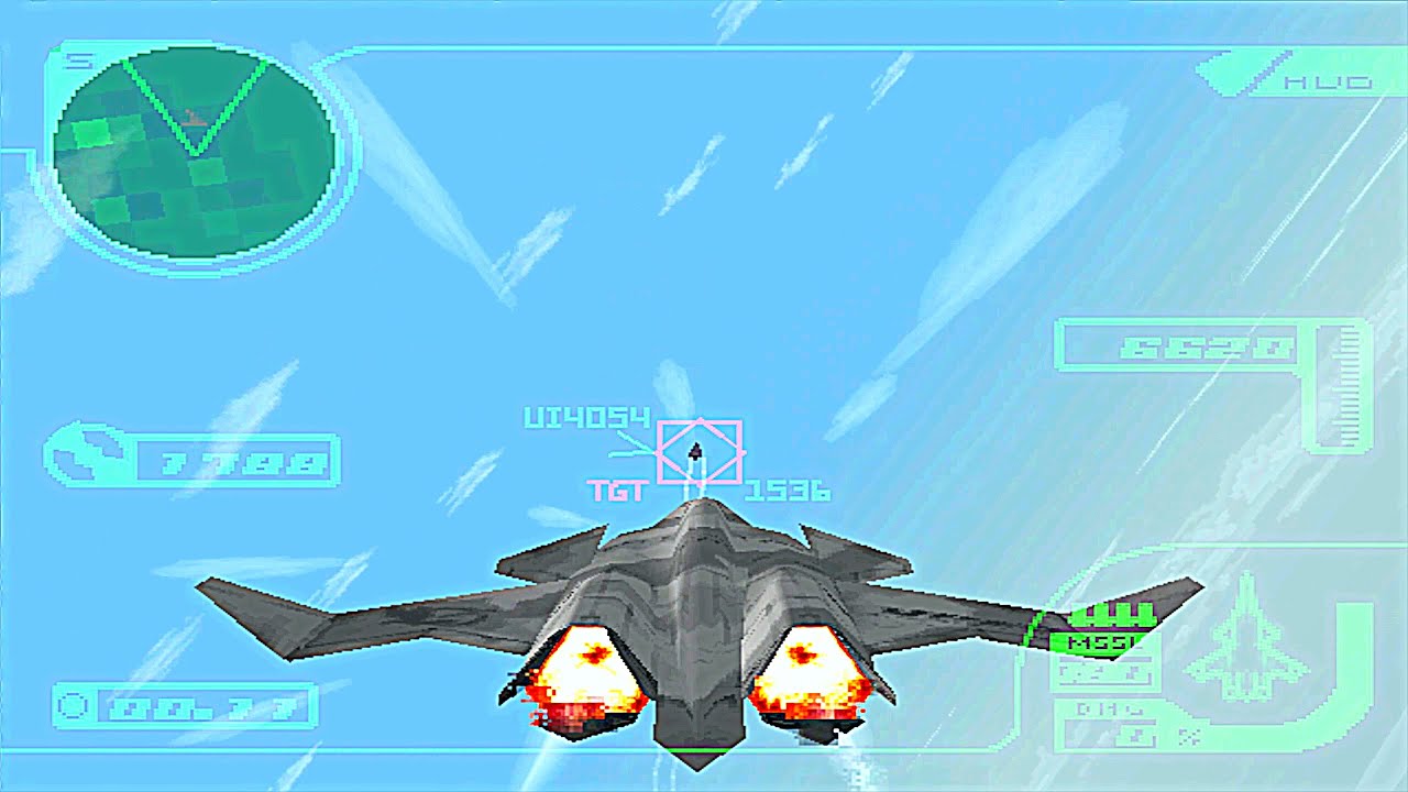 Ace Combat 3 Electrosphere XFA-36A Mission 35 Electrosphere + credits ...