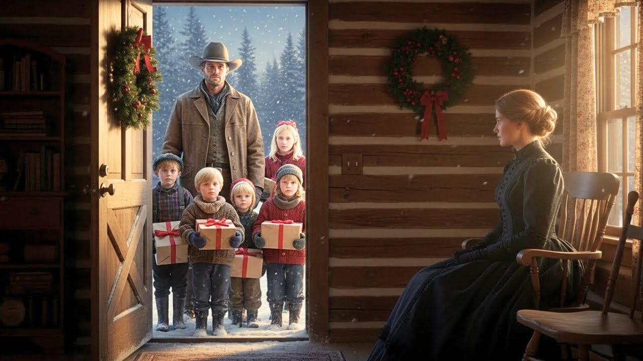 Christmas Eve Alone — A Widowed Cowboy Father and His 5 Children ...