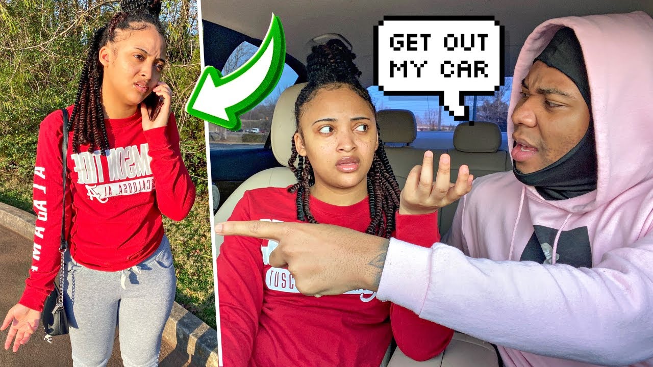 STARTING An ARGUMENT Then Kicking My Gf OUT THE CAR! - YouTube