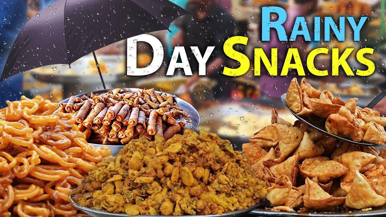 Rainy Day Special ☔ Snacks - Barish mein Pakora, Samosa, Kachori aur ...