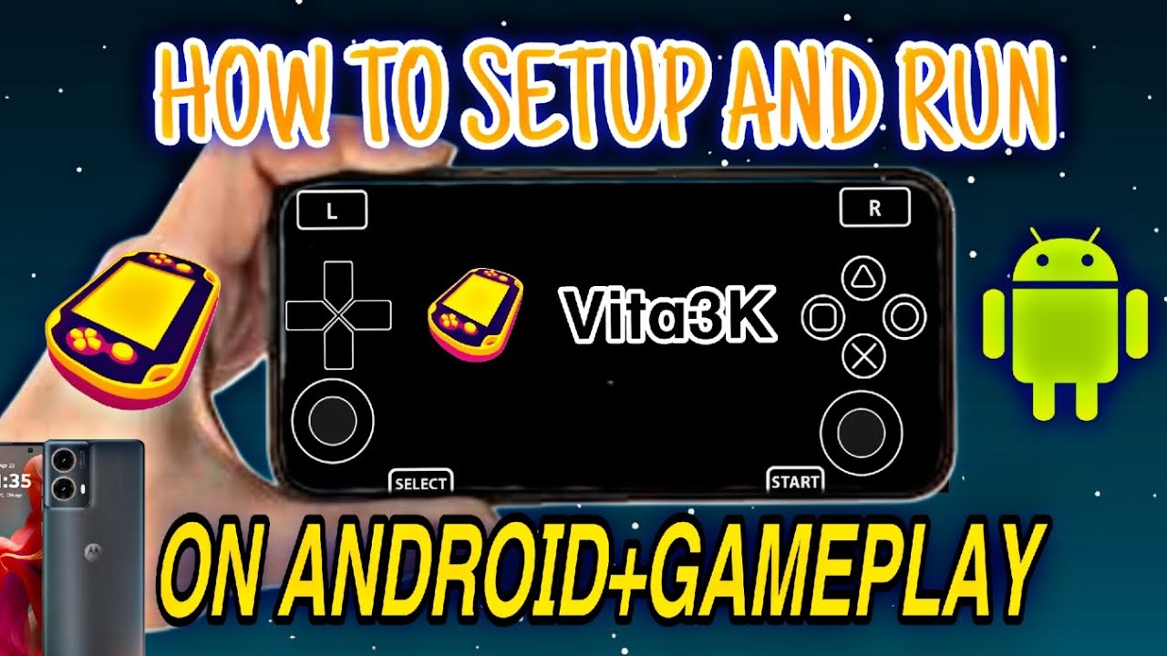 VITA3K Emulator Android 2024 - Setup And Gameplay |PS Vita Emulator ...