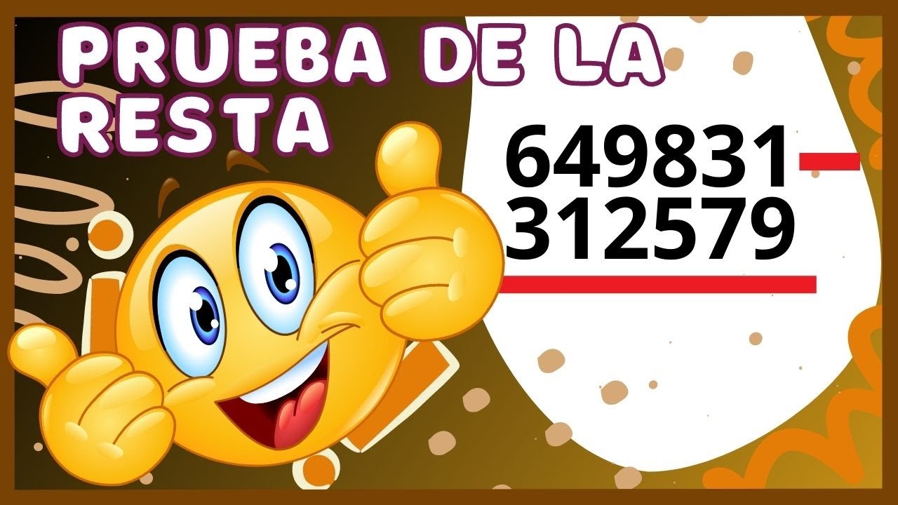 Comprueba la RESTA en Un Minuto: ¡Te sorprenderá lo fácil que es!👍 ...