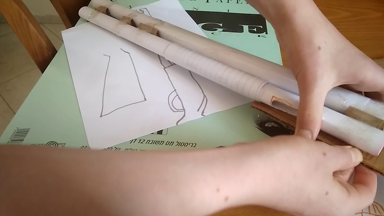 How to make a cardboard mossberg shotgun ( part 2/3) - YouTube