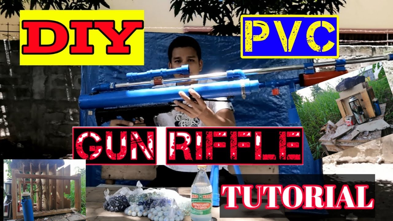 DIY PVC GUN RIFFLE ASSIMBLY TUTORIAL part. 1 (how it's made? ) - YouTube