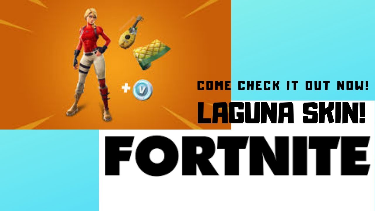 Fortnite NEW LAGUNA SKIN STARTER PACK! - YouTube