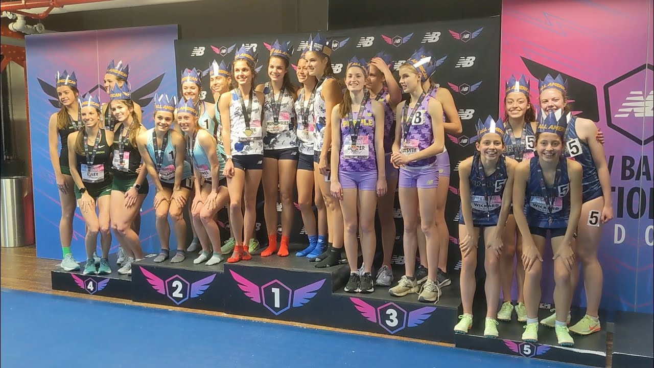 Flower Mound High School 4 x Mile National Record FULL RACE Natalie ...