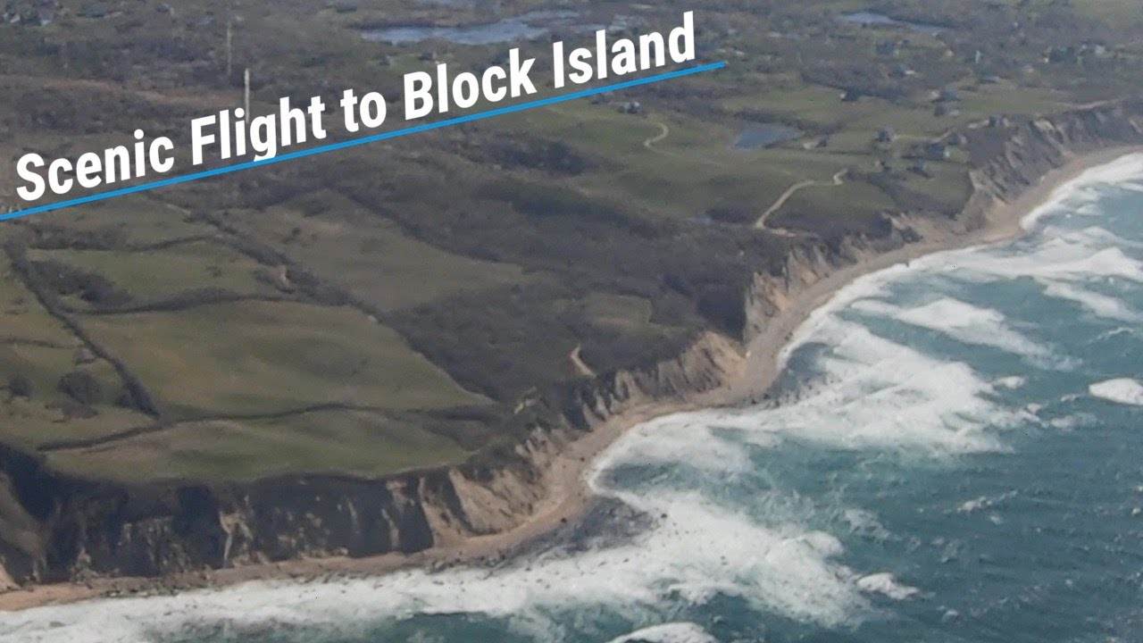 Scenic Flight to Block Island - YouTube