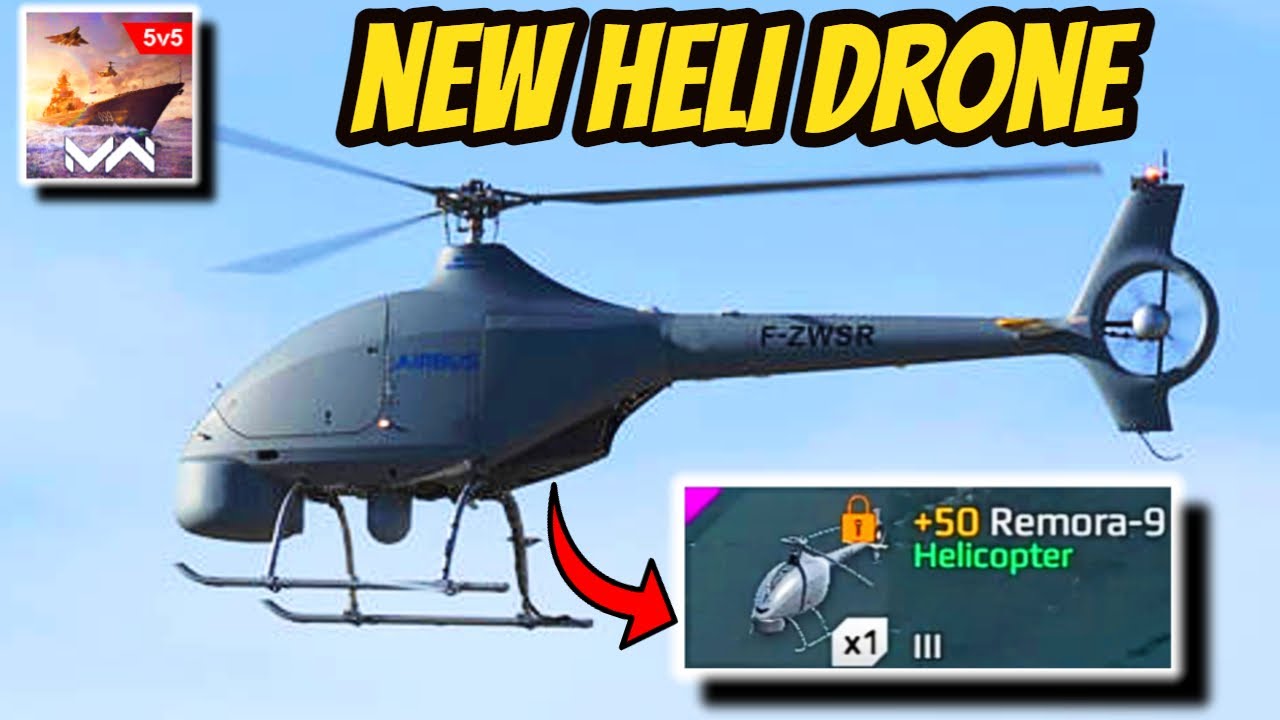 New Remora 9 Drone Helicopter - Modern Warships - YouTube