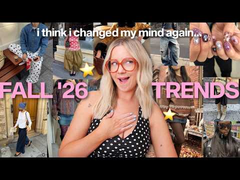 trends i'm LOVING for fall! 🍂 (i may have changed my mind again...)