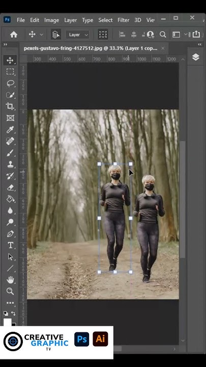 How to Duplicate Objects - advance Transform - Photoshop Tutorial - YouTube