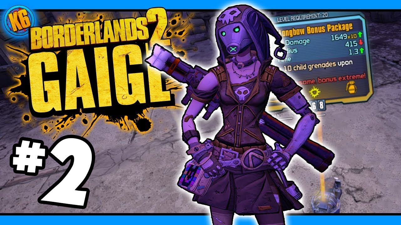 LUCKIEST GAIGE EVER?! - Road to Ultimate Gaige - Day #2 [Borderlands 2 ...