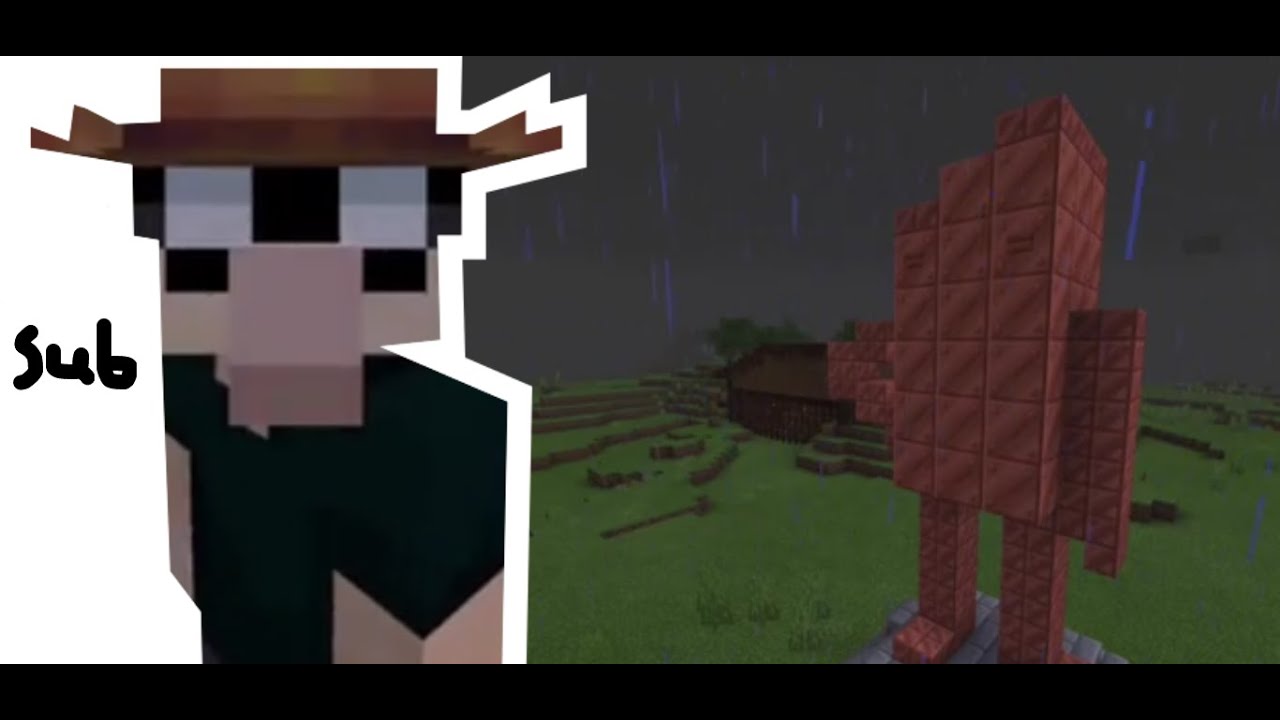 Minecraft Creative 3 | Deodorant Statue! - YouTube