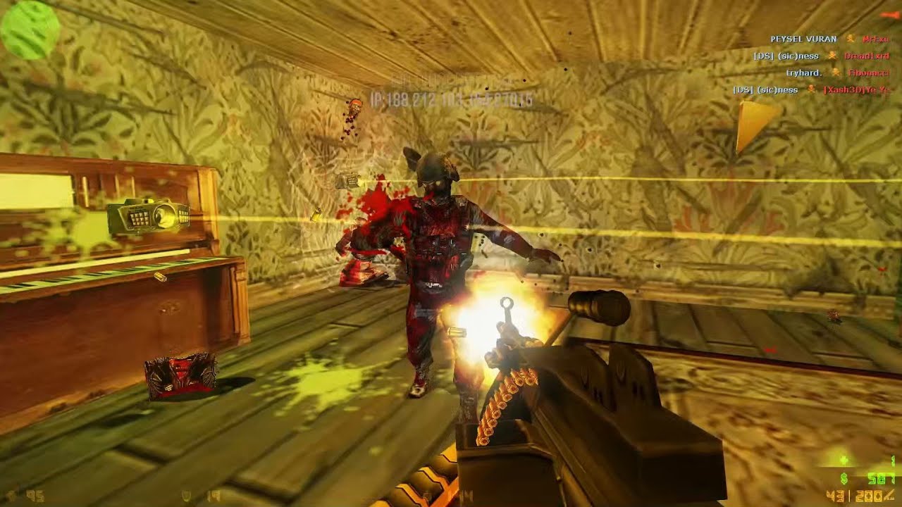 CS 1.6 | Biohazard Zombie Gameplay - YouTube