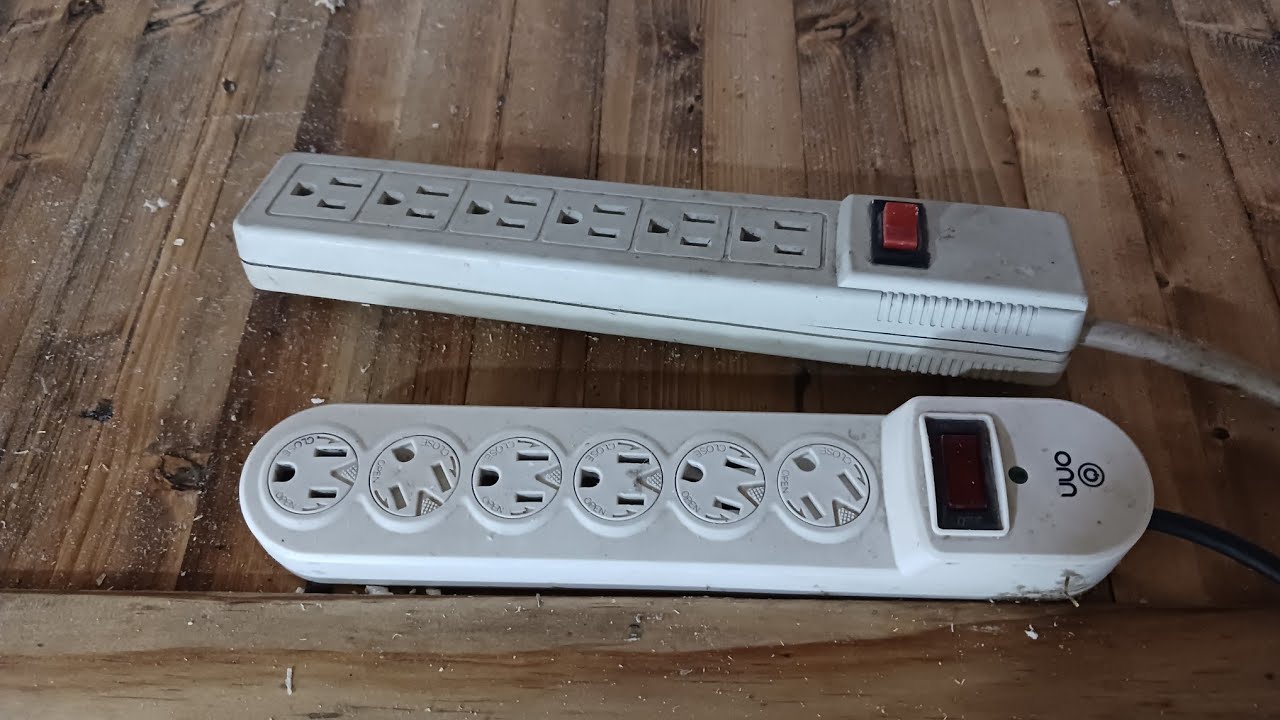 Modifying a power strip for a custom application. Super easy. DIY solid ...