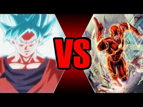 MUGEN - Son Goku (Dragon Ball) Vs The Flash (DC Cómics) - YouTube