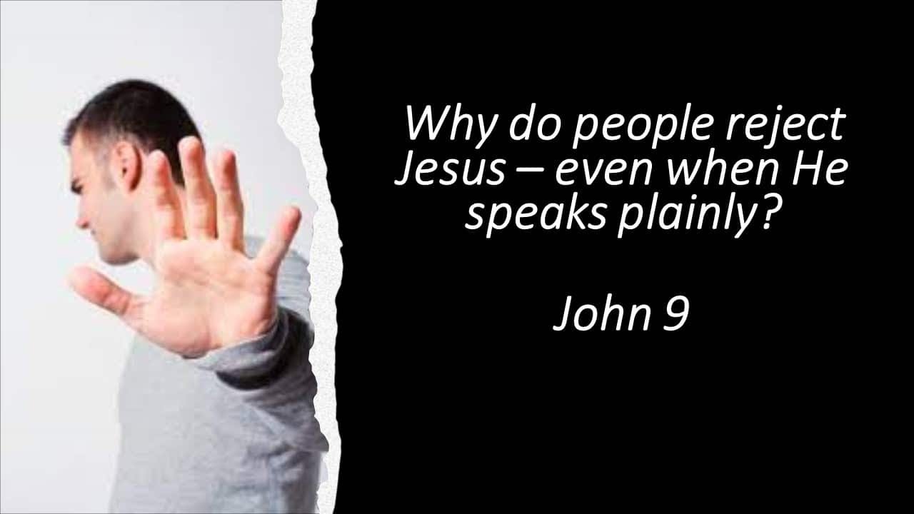Why people reject Jesus even when he speaks plainly (Charlie Fadipe ...