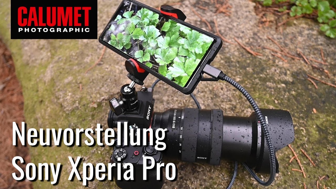 Sony Xperia Pro - der unkomplizierte Monitor mit 5G Sender - YouTube