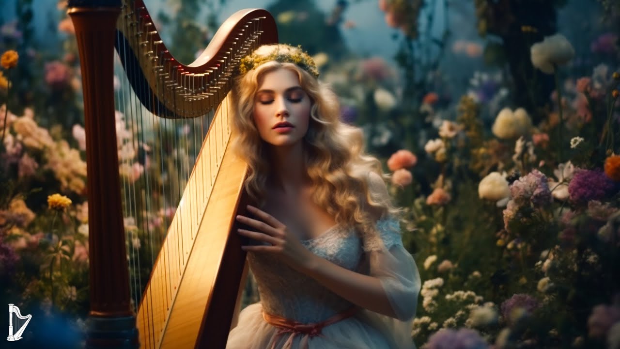 Healing Music - Beautiful Music For Relaxation - Heavenly Harp Music ...
