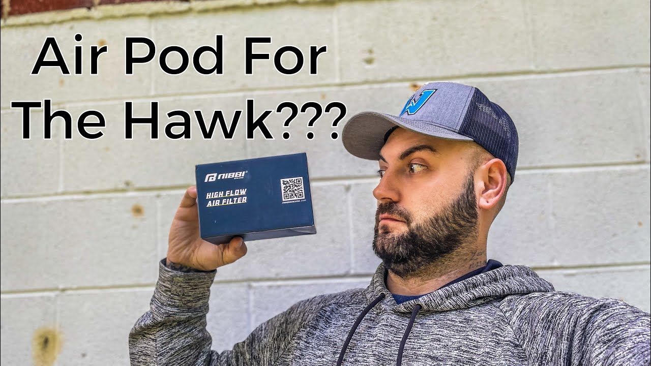 Installing Air Pod Filter For The Hawk 250 - YouTube