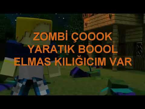 BURAK OYUNDA BURASI MİNECRAFT KAREOKE FBKT PARTİSİ ÖZEL MC YARALI ARDA FT. BONCUK GÖZLÜ TUĞRA