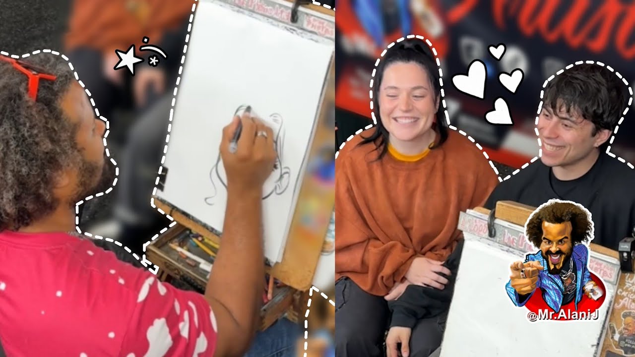 Esther let me borrow her Son and his girlfriend for a few moments - YouTube