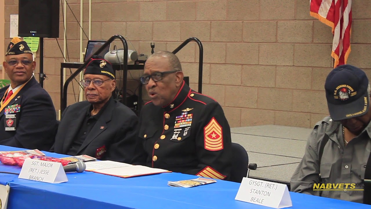Jesse Branch Speaks At Montford Point Marine Celebration Gala - YouTube