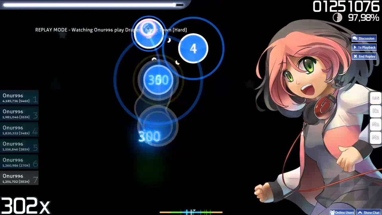 Osu! Draper - Ghost town [ Hard ] - YouTube