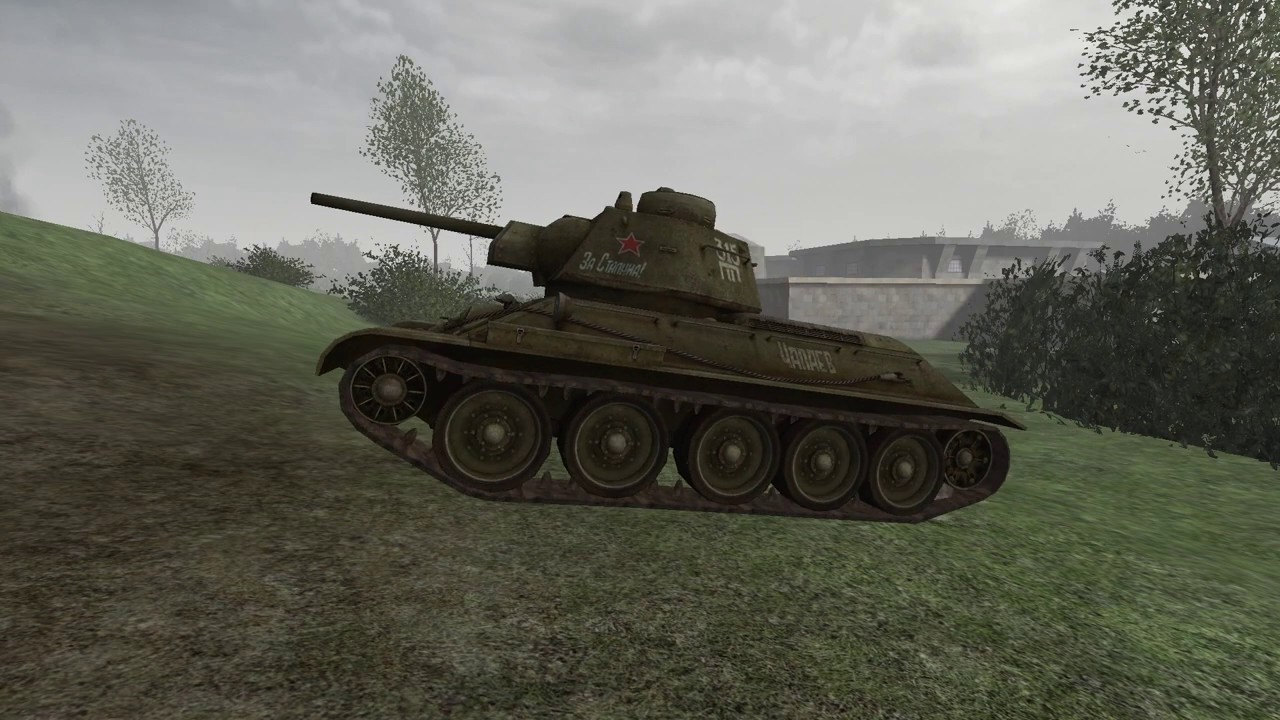 CoD UO: United Fronts Mod | Tank Track Deformation - YouTube