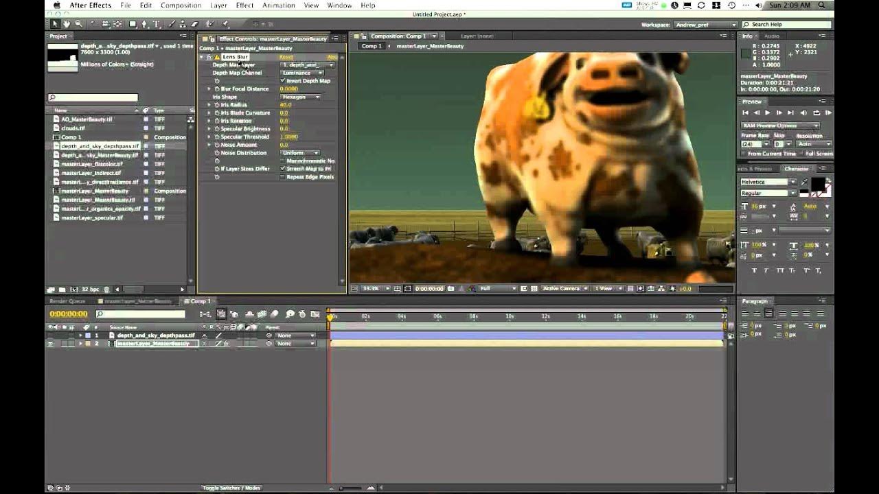Maya-to-After Effects MultiPass Rendering Tutorial 15/16 by Andrew Klein - YouTube