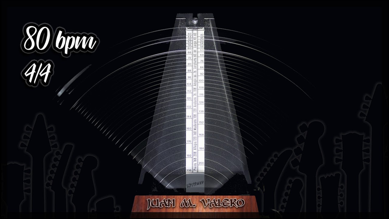 80 ⌚ METRONOMO 80 bpm - Sonido de STICKS (metronome, metronom, 節拍器 ...