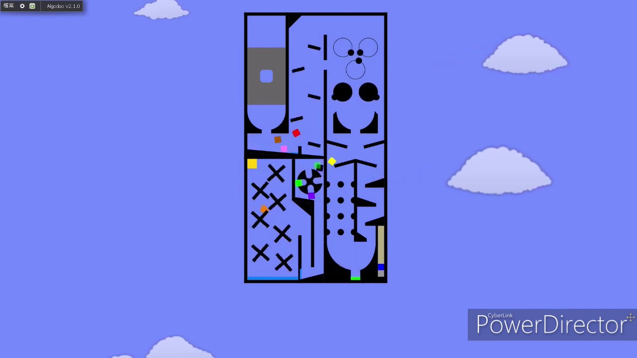 Square - Algodoo marble race - YouTube
