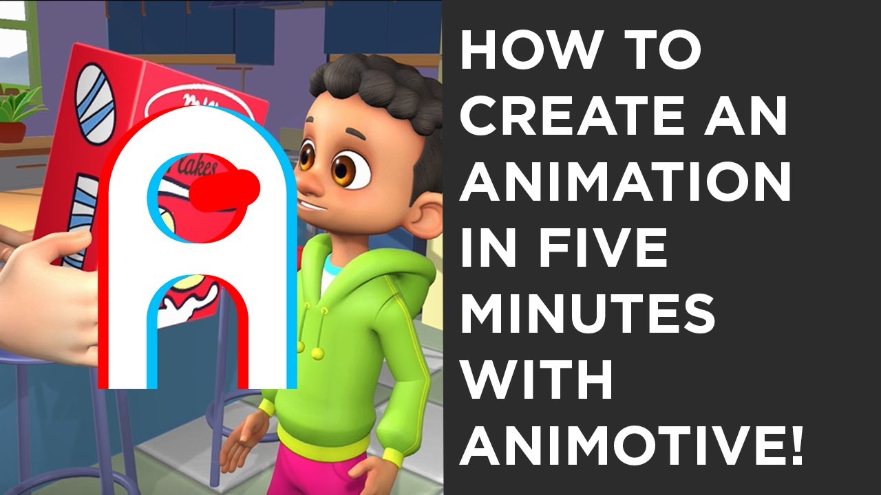 How to create an animation in 5 minutes using Animotive! - YouTube
