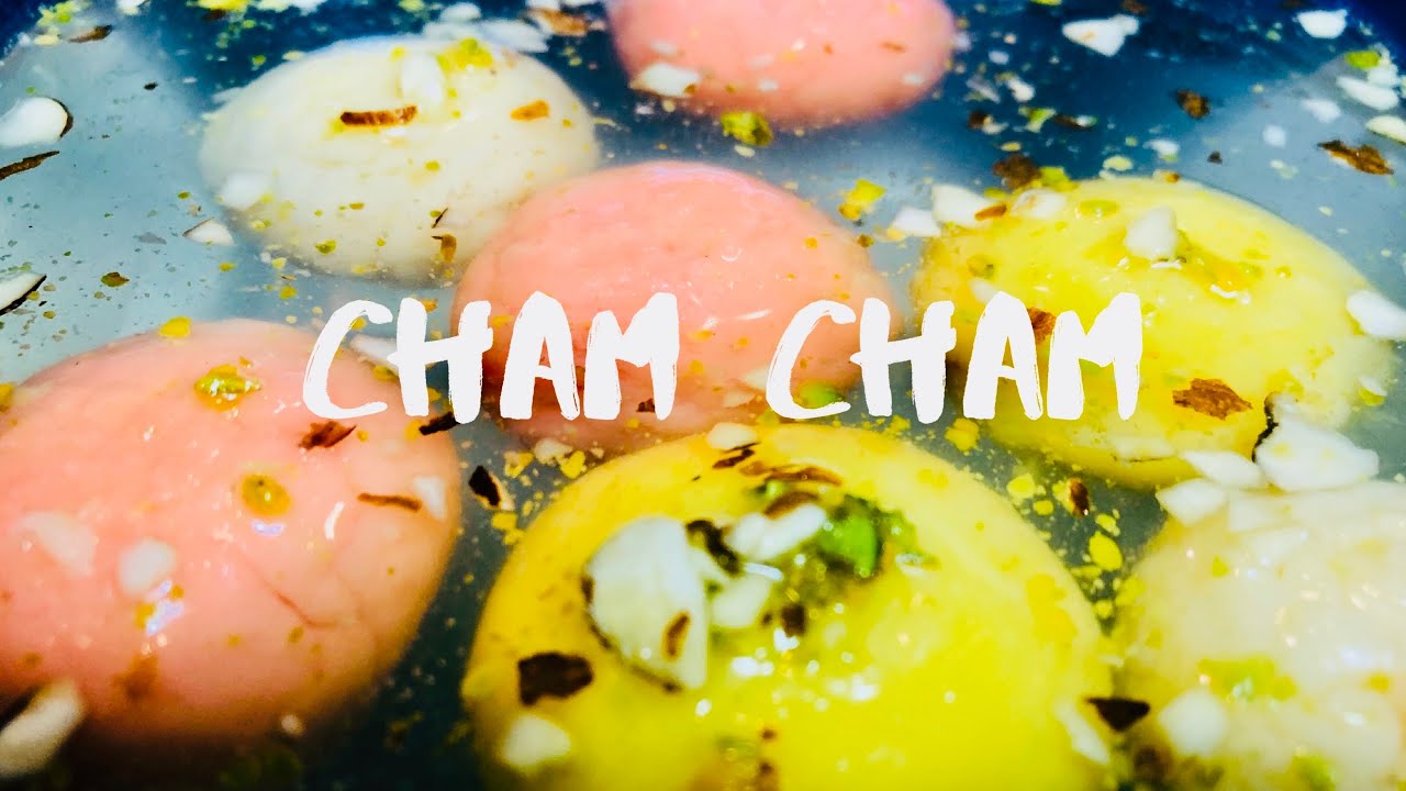 Special homemade cham cham mithai urdu hindi by yum cooking - YouTube