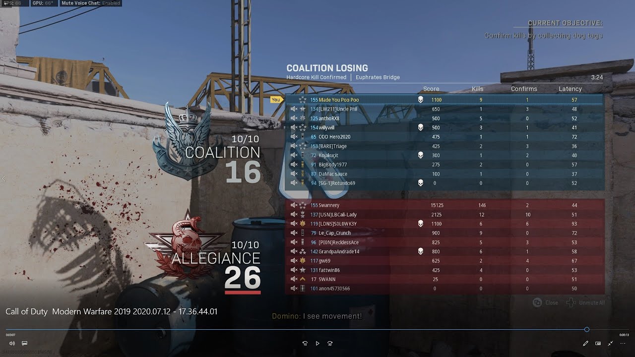 Insane Cheating CoD Modern Warfare - YouTube