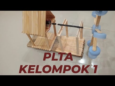 Miniatur PLTA (Pembangkit Listrik Tenaga Air) - YouTube