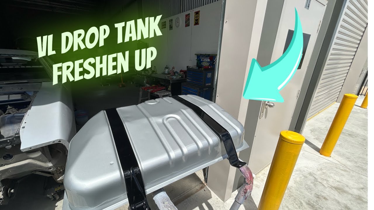 Giving a VL Drop Tank a Fresh Paintjob - YouTube