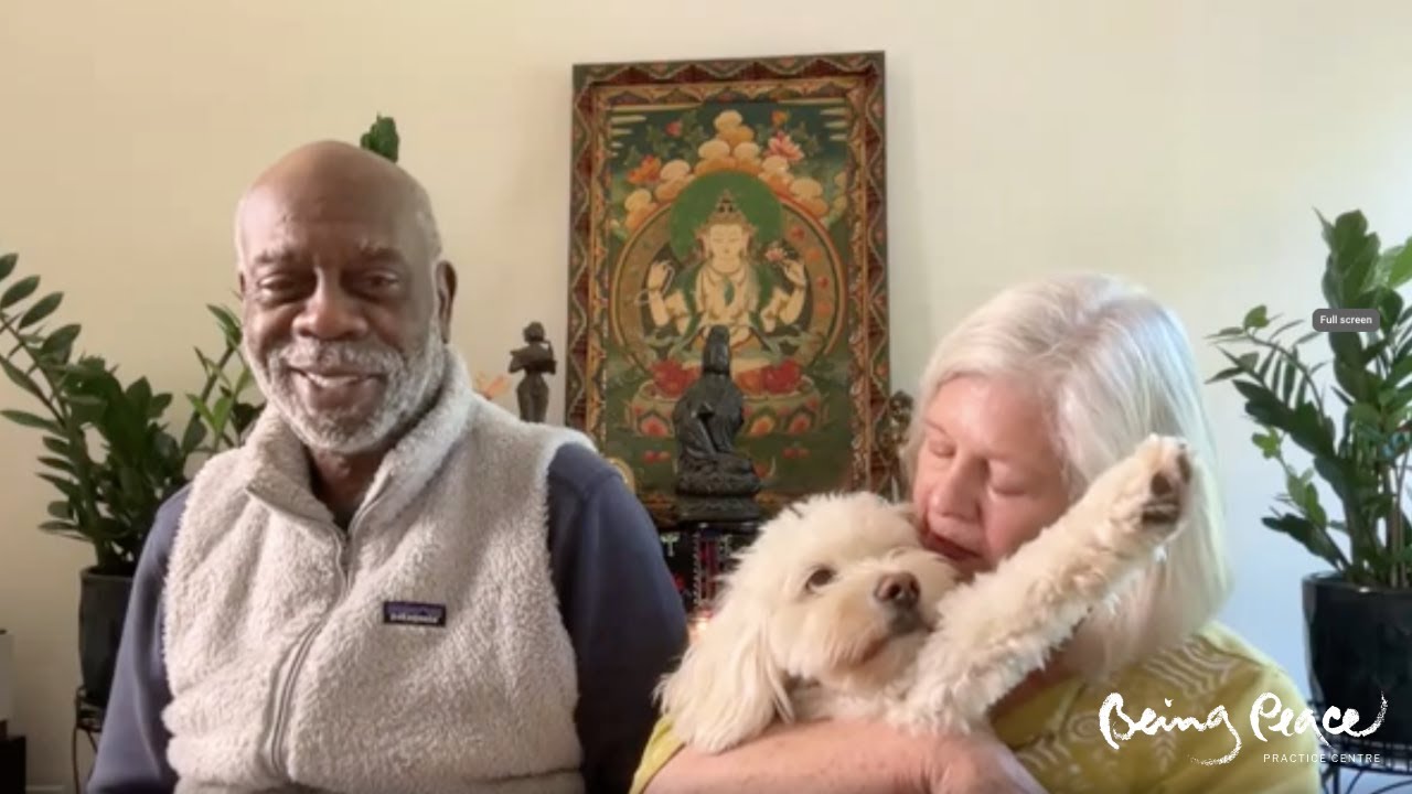 Being Peace: A Message of Support from Peggy and Larry Ward - YouTube