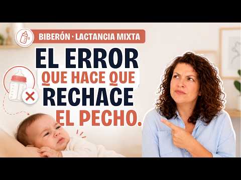 La FÓRULA Exacta para Ofrecer Biberón y que SIEMPRE ACEPTE EL PECHO!!