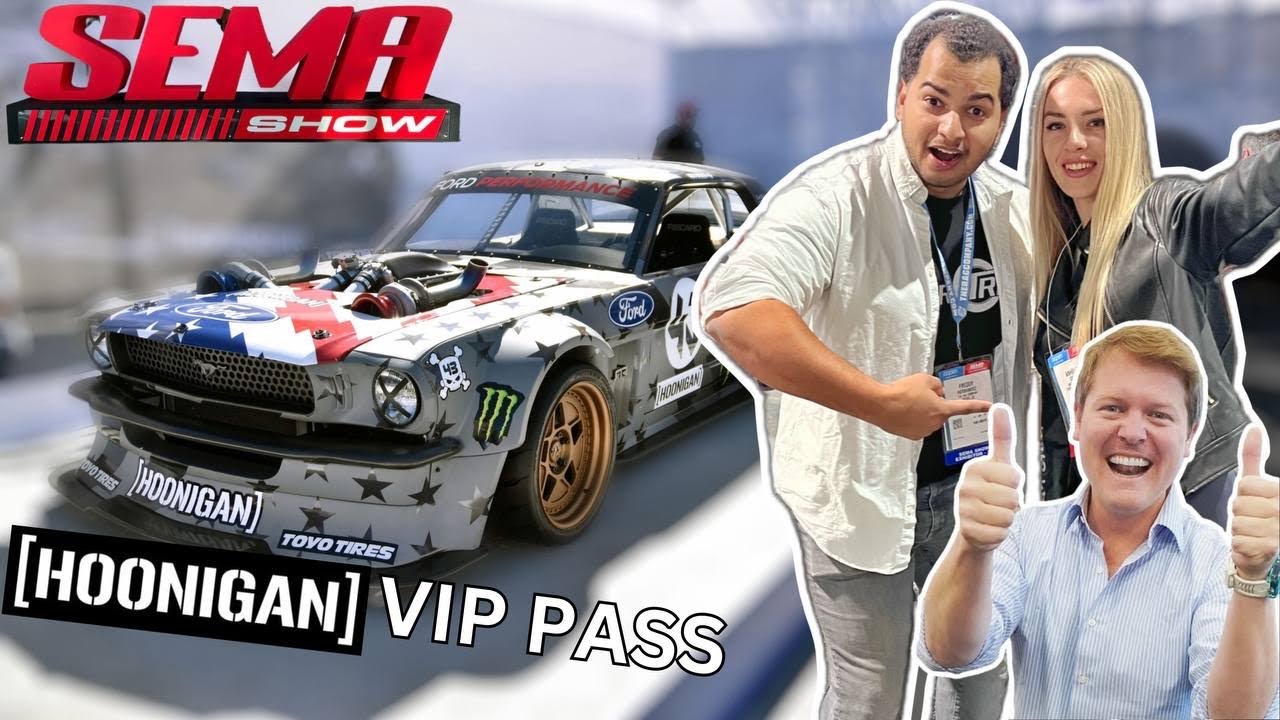 SEMA 2023 VIP: Tavarish, Shmee150, and Hoonigan Thrills - YouTube